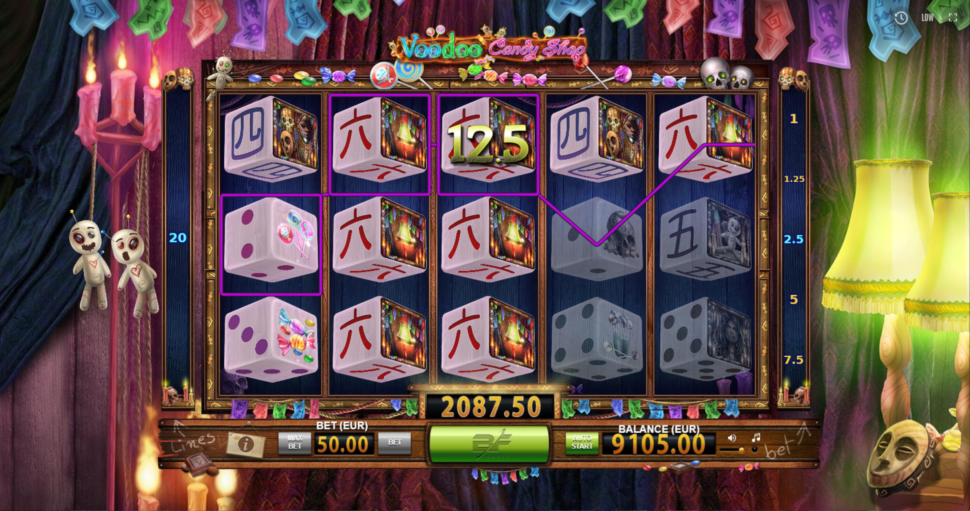 Voodoo Candy Shop Dice - BF Games