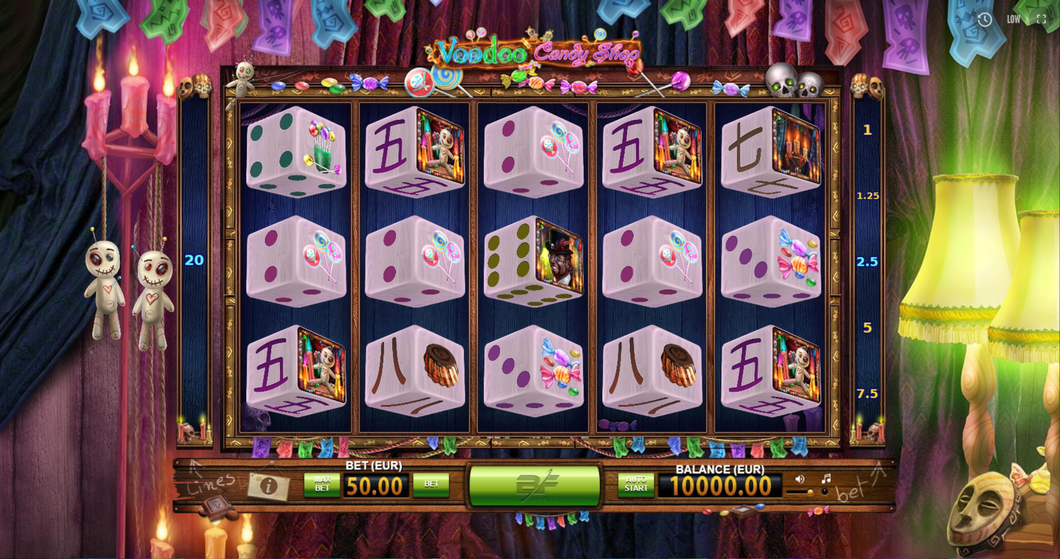 Voodoo Candy Shop Dice - BF Games