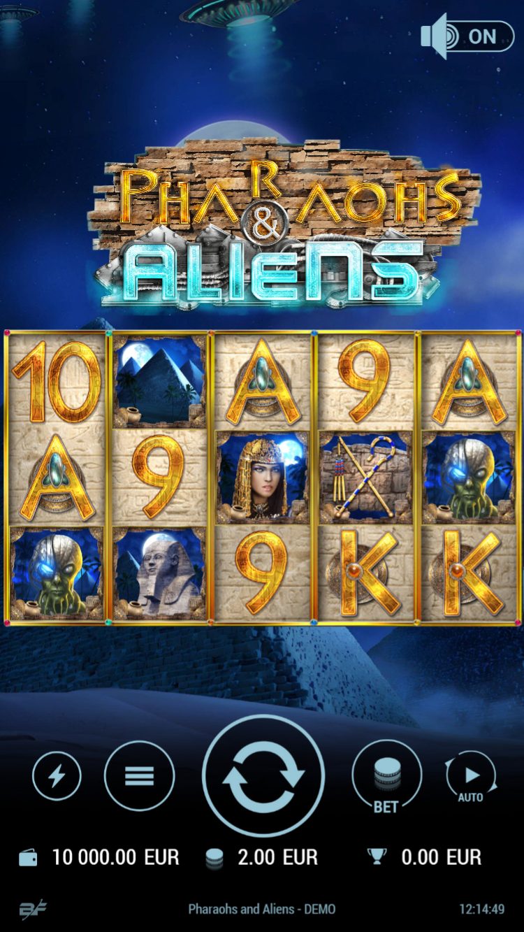 Pharaohs And Aliens - BF Games