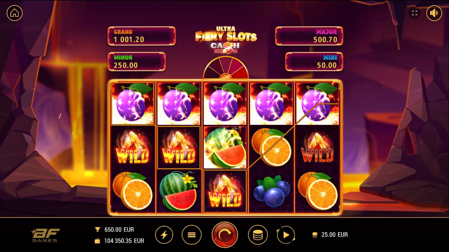 Fiery Slots Cash Mesh Ultra - BF Games