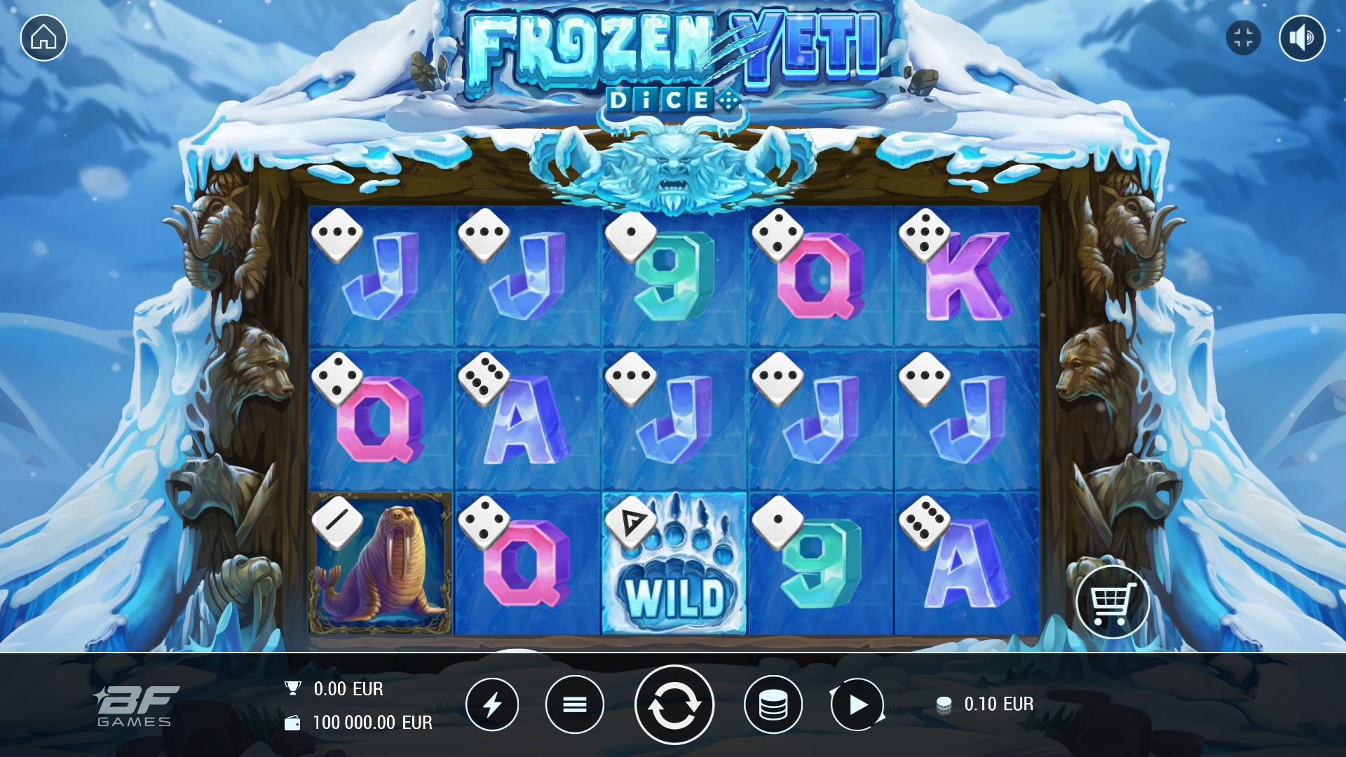 Frozen Yeti Dice - BF Games