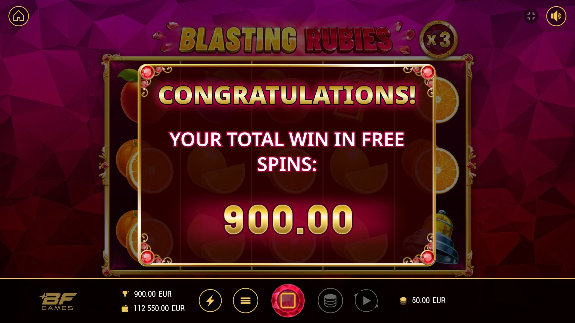 Blasting Rubies - BF Games