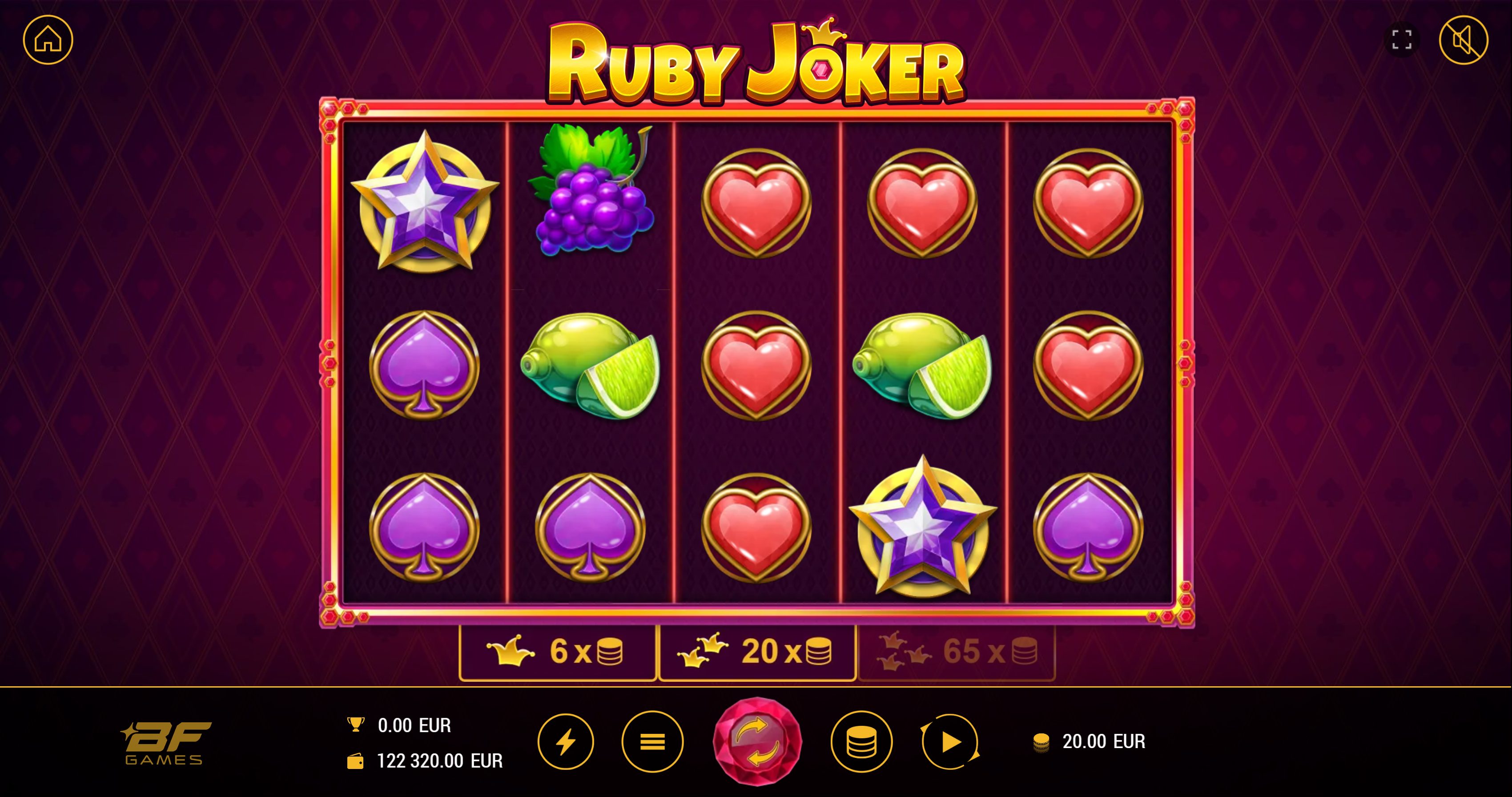 Ruby Joker - BF Games